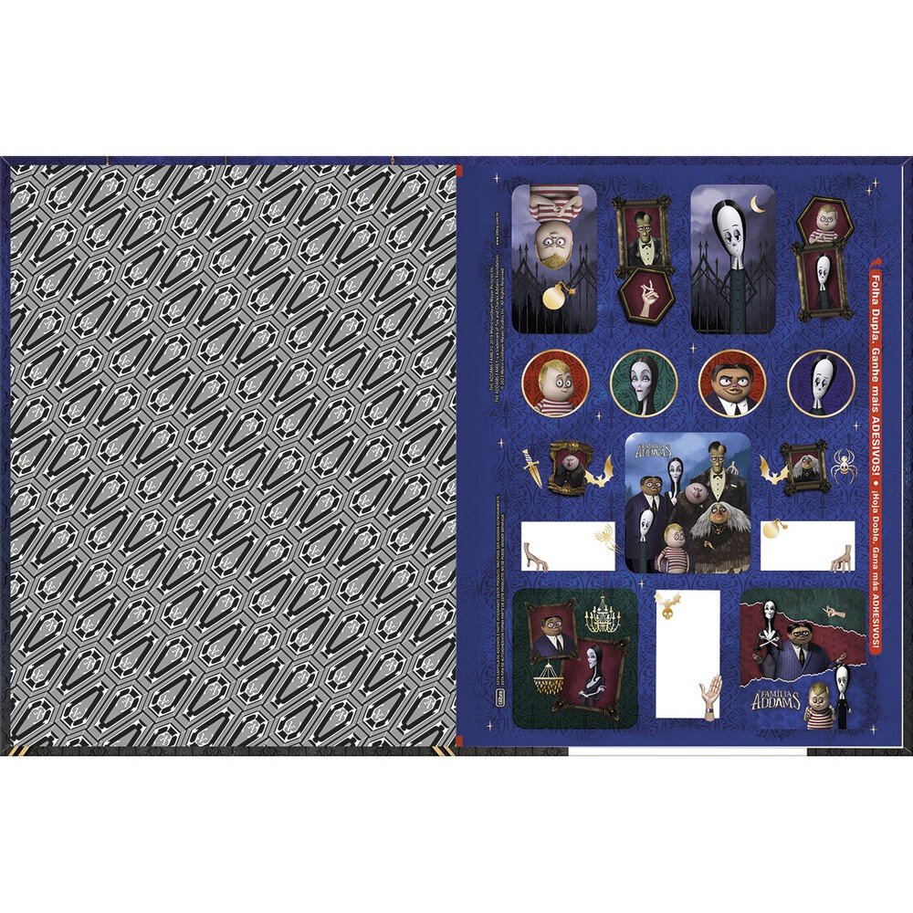 Caderno Brochura Universitário Capa Dura 80 Fls Preto i'm Happy Inside ...