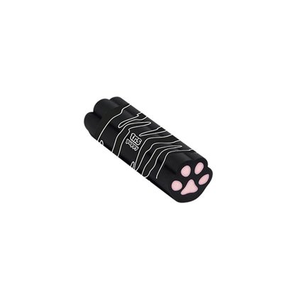 Borracha Escolar Preto Puppy Tris - Welban